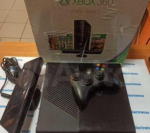 Xbox 360 E 250gb+ Kinect (2 диска)