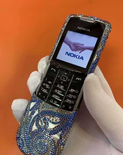 Nokia 8800 Classic silver Swarovski. Оригинал