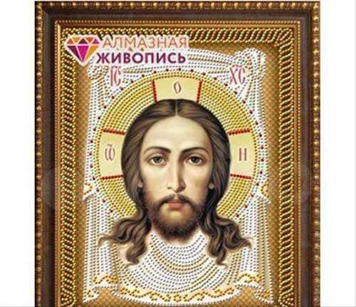 Алмазная мозаика Алмазная живопись "Икона: Спас Нерукотворный", 22*28 см (аж-5045)