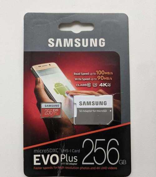 Samsung evo plus 256 гб