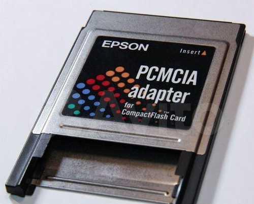 Pcmcia адаптер для карт памяти CompactFlash