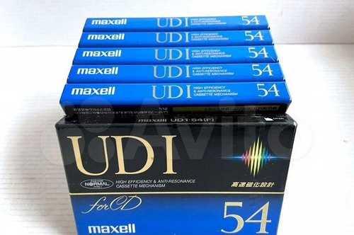 Аудиокассеты кассеты Maxell UD I 54 - 1992 г