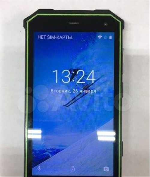 Смартфон Ginzzu RS8502 32 гб зеленый