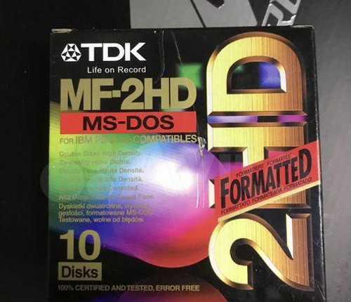 Дискеты TDK MF-2HD