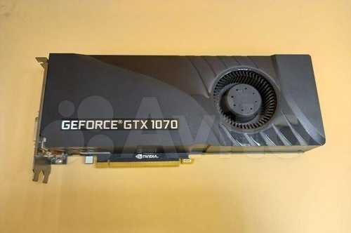 Видеокарта PNY Turbo GeForce GTX 1070 8GB gddr5