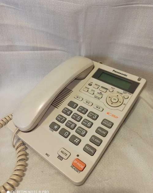 Телефон Panasonic KX-TS 2570 ruw интегрированный