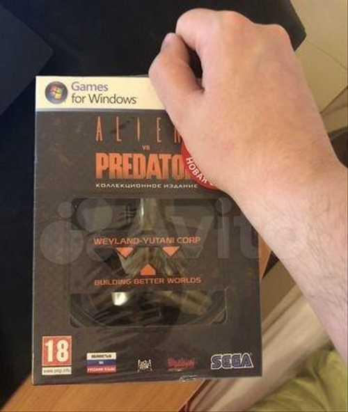 Коллекционное издание игры Aliens VS predator (с ф