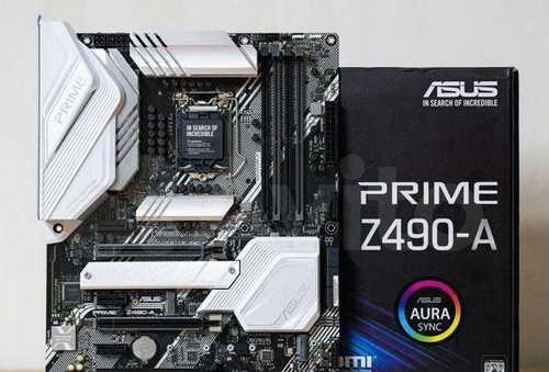 Asus Z490-A на Core i5 10400