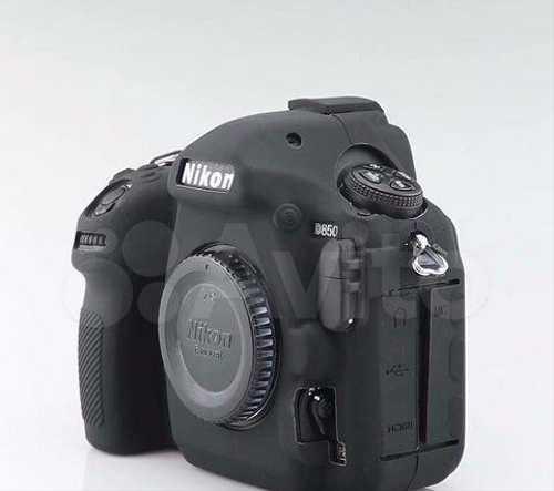 Силиконовый резиновый чехол для Nikon d850