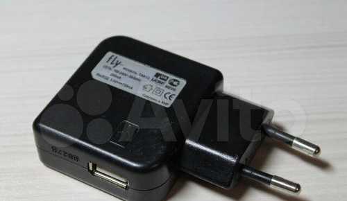 Сетевое зарядное устройство FLY TA612(USB зарядка)