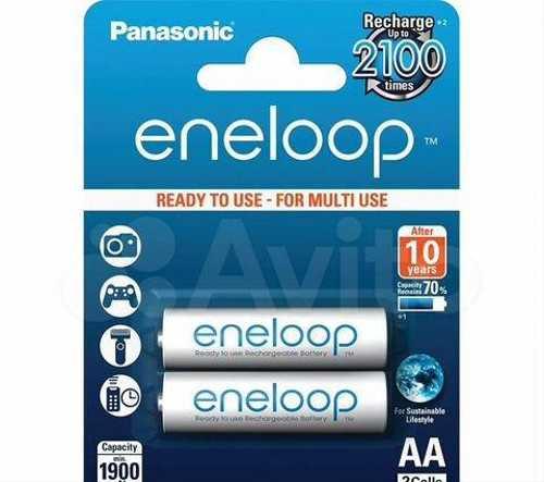 Аккумуляторы Panasonic Eneloop AA 2000 mAh 2 шт