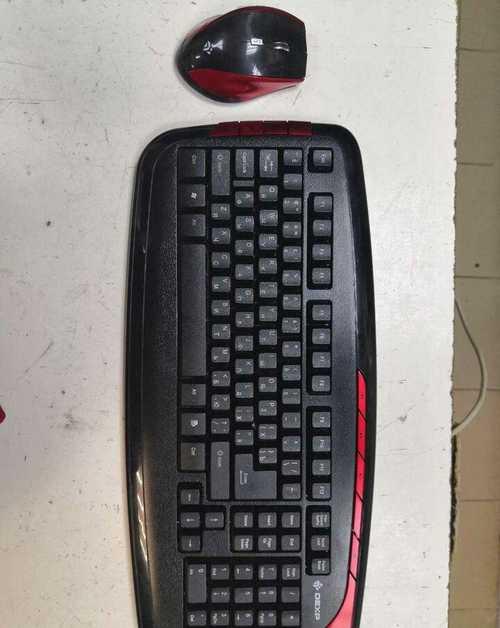Клавиатура+мышь Dexp беспроводные Идеал
