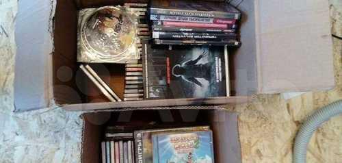 CD и DVD игры, музыка, фильмы