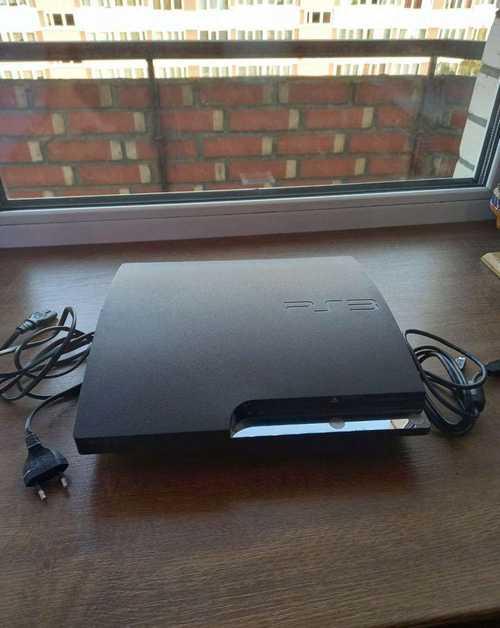 Sony PS3 slim 100gb без гемпада, 16 игр