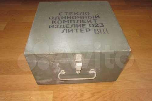 Ящик для радиоламп и Панельки для радиоламп