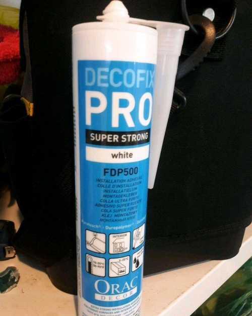 DecoFix Pro FDP500 белый монтажный клей для лепнин