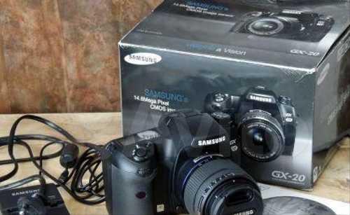 Зеркальный фотоаппарат Samsung gx20 (Pentax k20d)