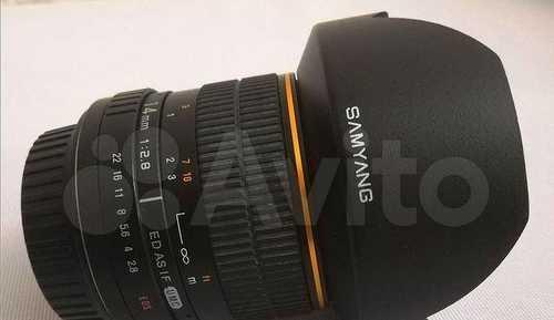 Samyang 14mm f/2.8 Canon EF
