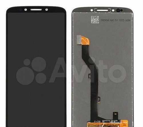 Дисплей Motorola Moto E5 (XT1944) +тачскрин (черны