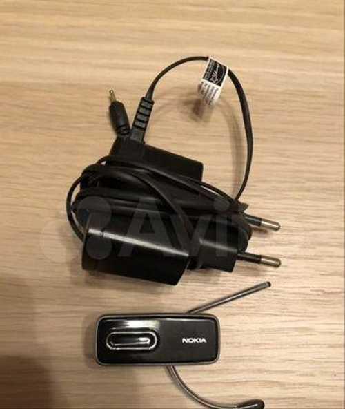 Bluetooth гарнитура nokia с зарядкой