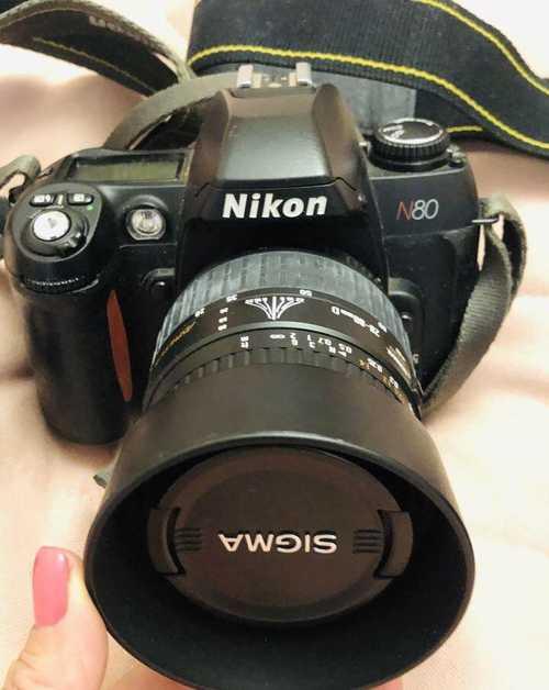 Пленочный Зеркальный фотоаппарат Nikon N80