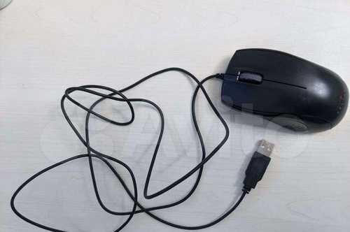 Проводная Мышь oklick Optical Mouse 135M Black USB
