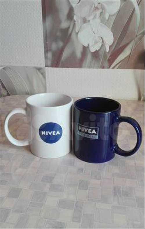 Кружка с логотипом "nivea"