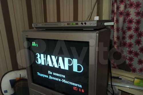 Телевизор Panasonic+DVD BBK