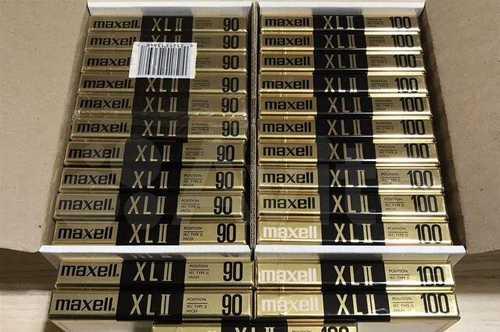 Аудиокассеты Maxell xlii 90 и 100 (Made in Japan)
