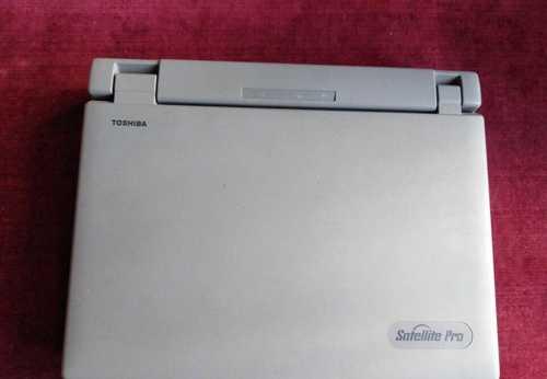 Старый ноутбук Toshiba 400CDT Satellite Pro