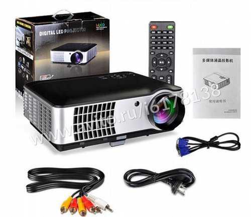 Проектор LED RD-806 android C WI-FI USB, hdmi)