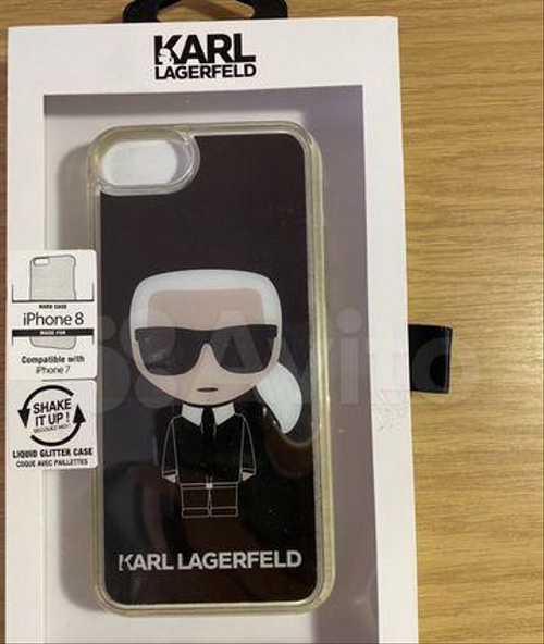 Чехол на iPhon 6s/7/8/SE 2020 Karl Lagerfeld