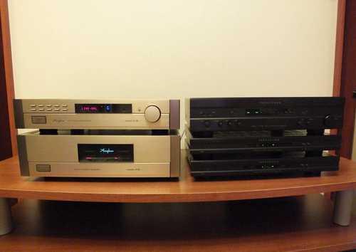 Accuphase С-11 / Р-11, Parasound 2100 /275 X 2