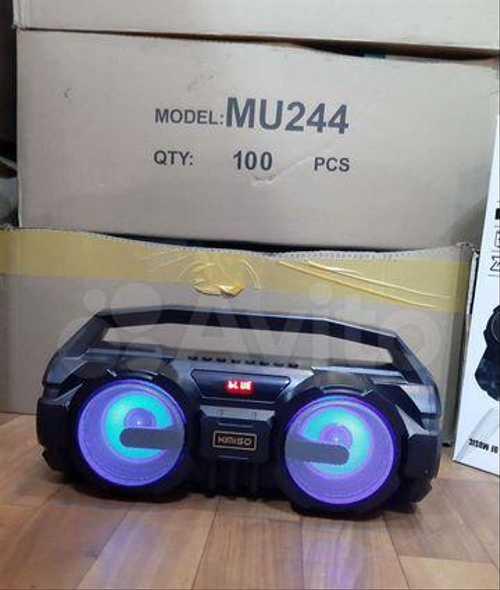 Колонка Bluetooth Kimiso S1 Чёрный