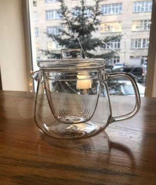 Заварочный чайник, стекло, 500мл