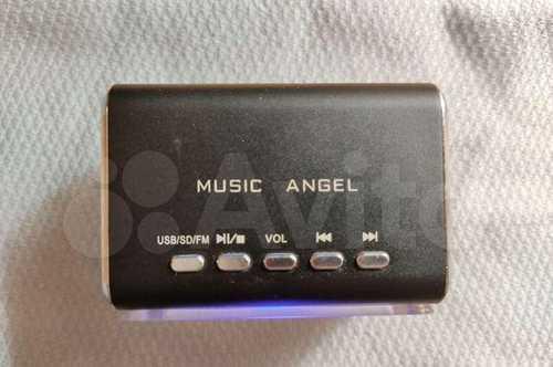 Музыкальная колонка Music Angel+ microSD на 2гб