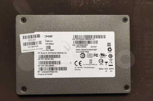 Жесткий диск Micron C400, SSD, 120 GB