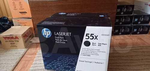 Новый оригинальный картридж HP CE255XD