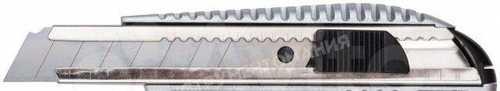 Нож технический 18 мм усиленный, металлич.корпус FIT 10250