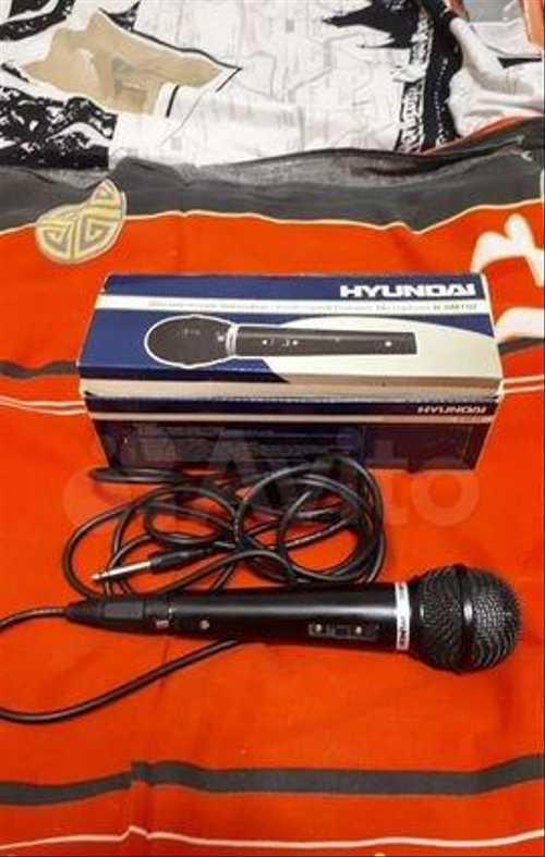 Динамический микрофон hyundai H-DM102