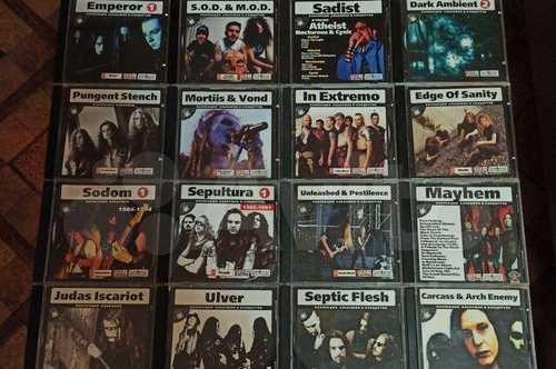 Mp3 диски : рок, металл, индастриал, Heavy Metal