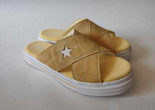 Слипоны, шлепки converse one star