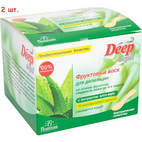 Воск для депиляции Deep depil фруктовый 350г (2 шт.)