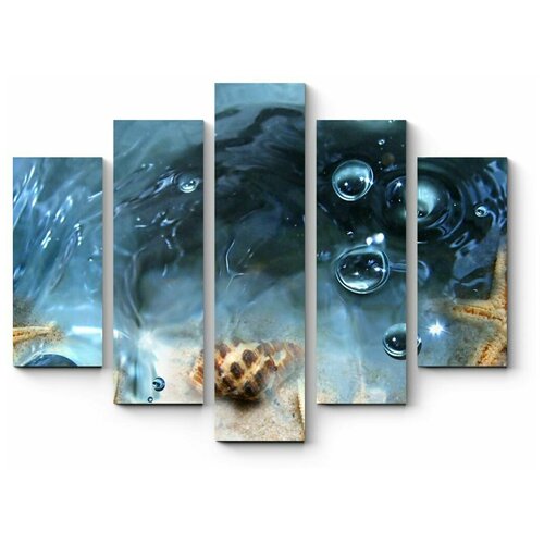 Модульная картина Морские обитатели85x68