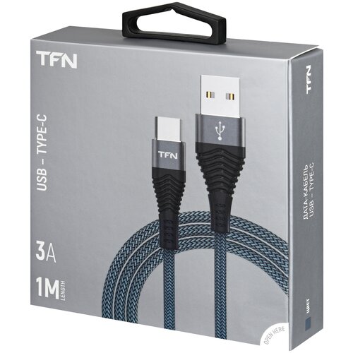 Кабель TFN TypeC forza 1.0m graphite