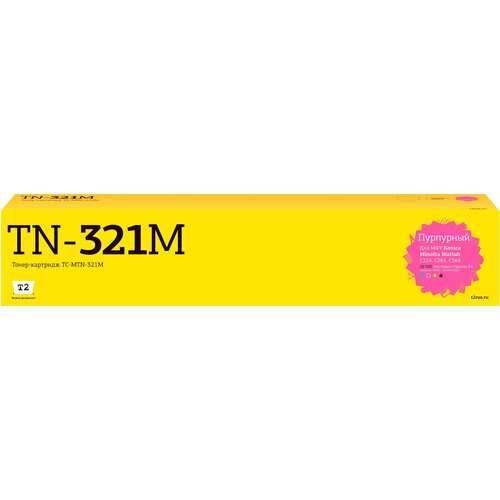 Картридж T2 TN-321M пурпурный совместимый с принтером Brother (TC-MTN-321M)