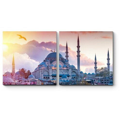 Модульная картина Великолепие Стамбула 120x60