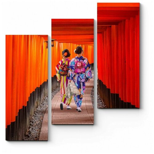 Модульная картина Дух Японии, Киото 100x107