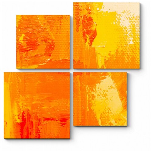 Модульная картина Апельсиновый сок 70x70