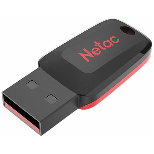 Флеш-диск Netac 16gb, u197 usb, 2.0 черный, -20bk (NT03U197N-016G)